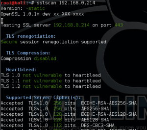 Changing SSL/TLS Cipher Suites
