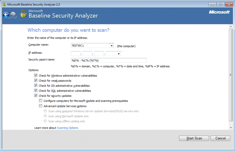 Are you using MBSA, you should be! This post is all about how to use ...