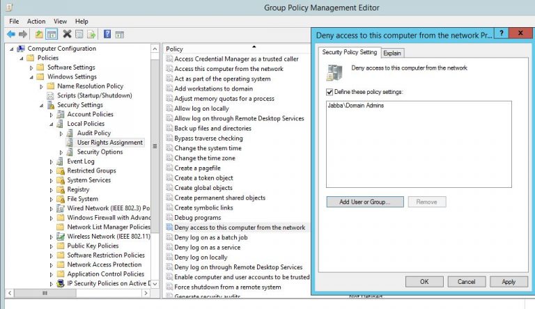 Securing Domain Admins Groups in Active Directory