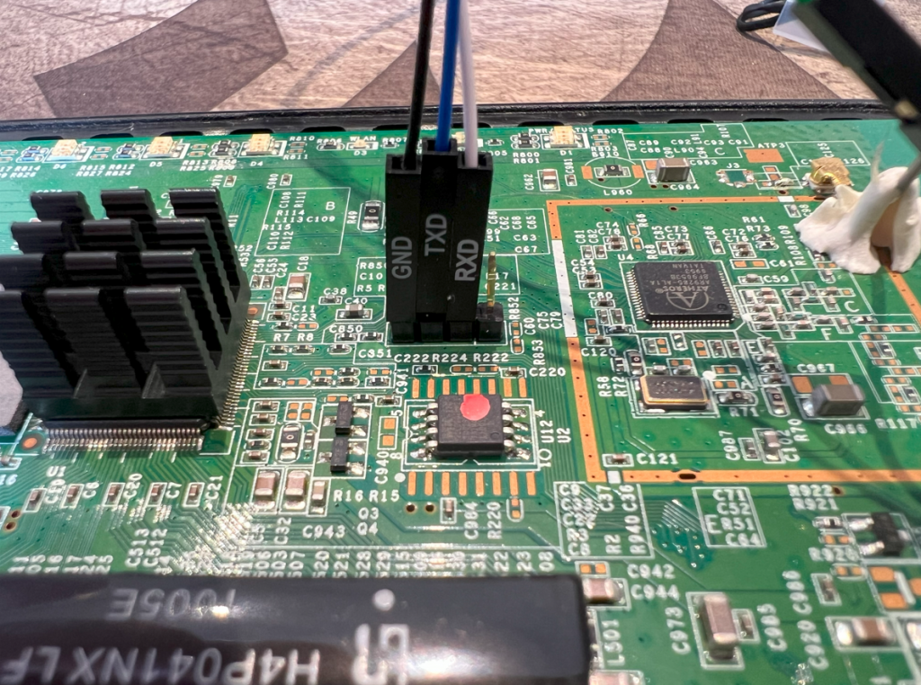 Hardware Hacking: Exploring a Netgear WNR1000v2 via UART